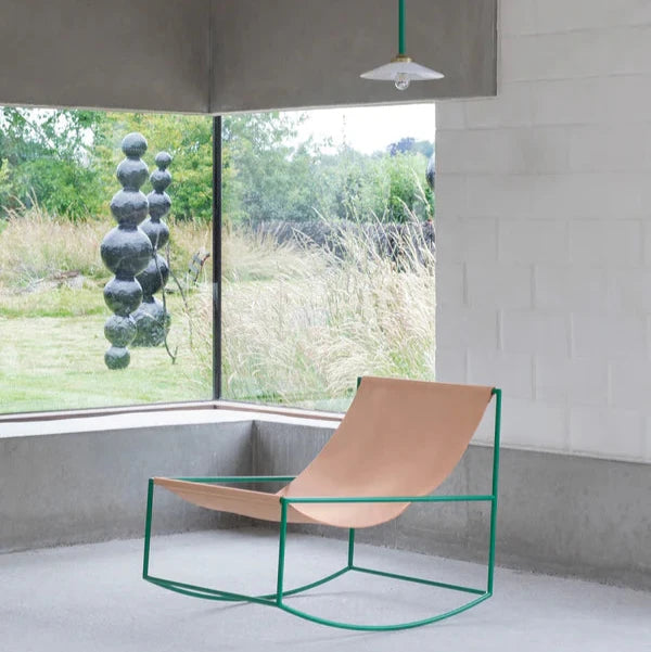 Valerie Objects Rocking Chair Leather – ModMobili